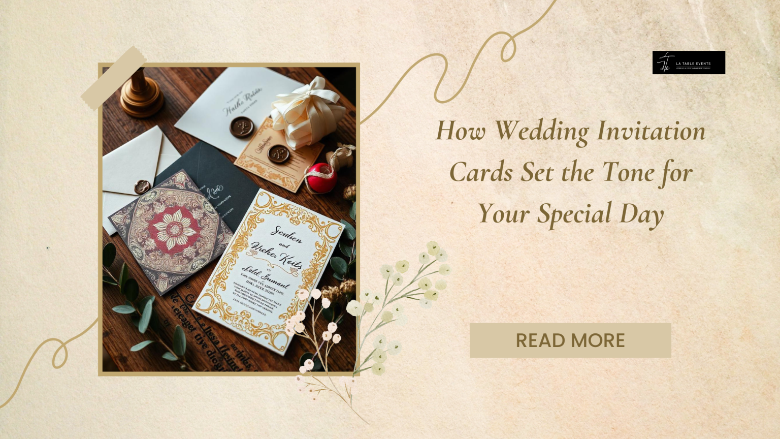 Wedding Invitation card : Setting the Tone for Your Special Day